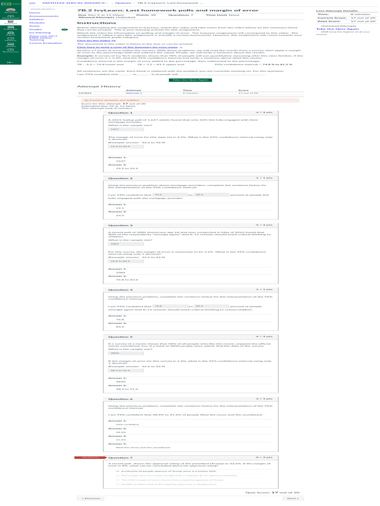 7B.2 IvyLearn - Last Homework Polls and Margin of Error - 2HH-Fall 2023 ... 7B.2 IvyLearn - Last Homework Polls and Margin of Error - 2HH-Fall 2023 ...