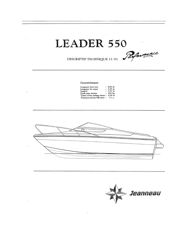 Leader 550 | PDF