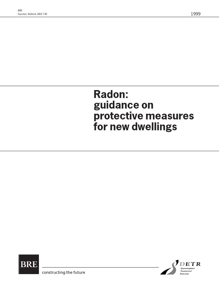 BR211 Radon Measures For New Dwellings | PDF | Basement | Building ...