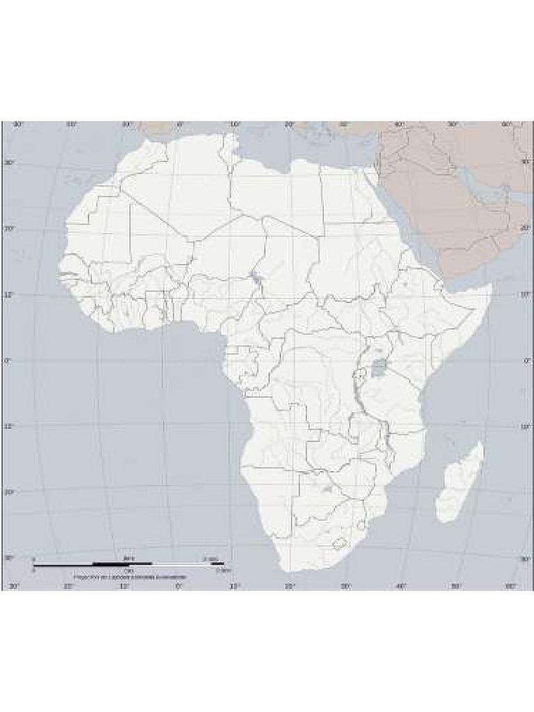 Mapa de Africa | PDF