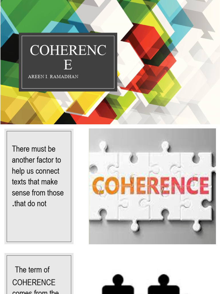 Coherence | PDF