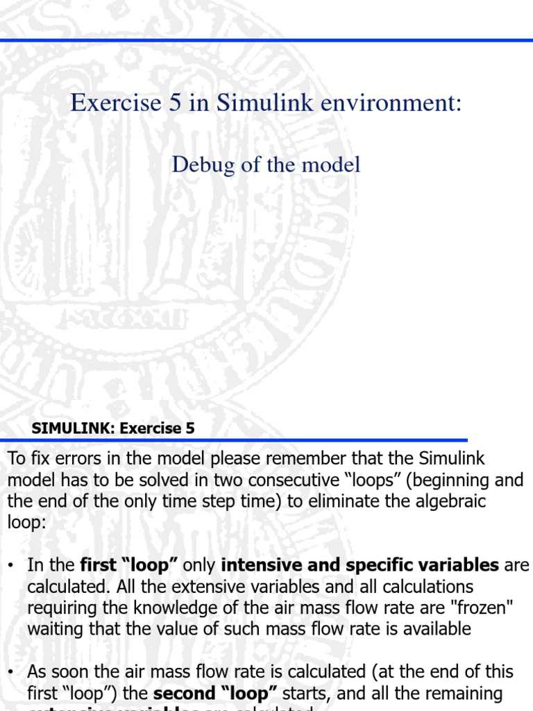 Simulink Ex2 Debugging 2021-2022 | PDF