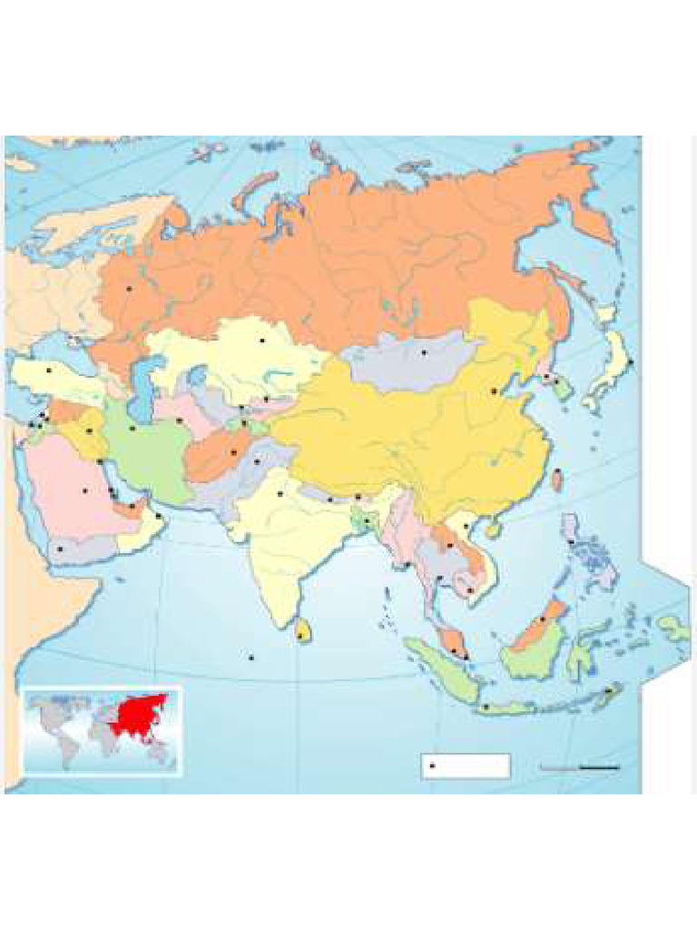 Mapa de Asia | PDF