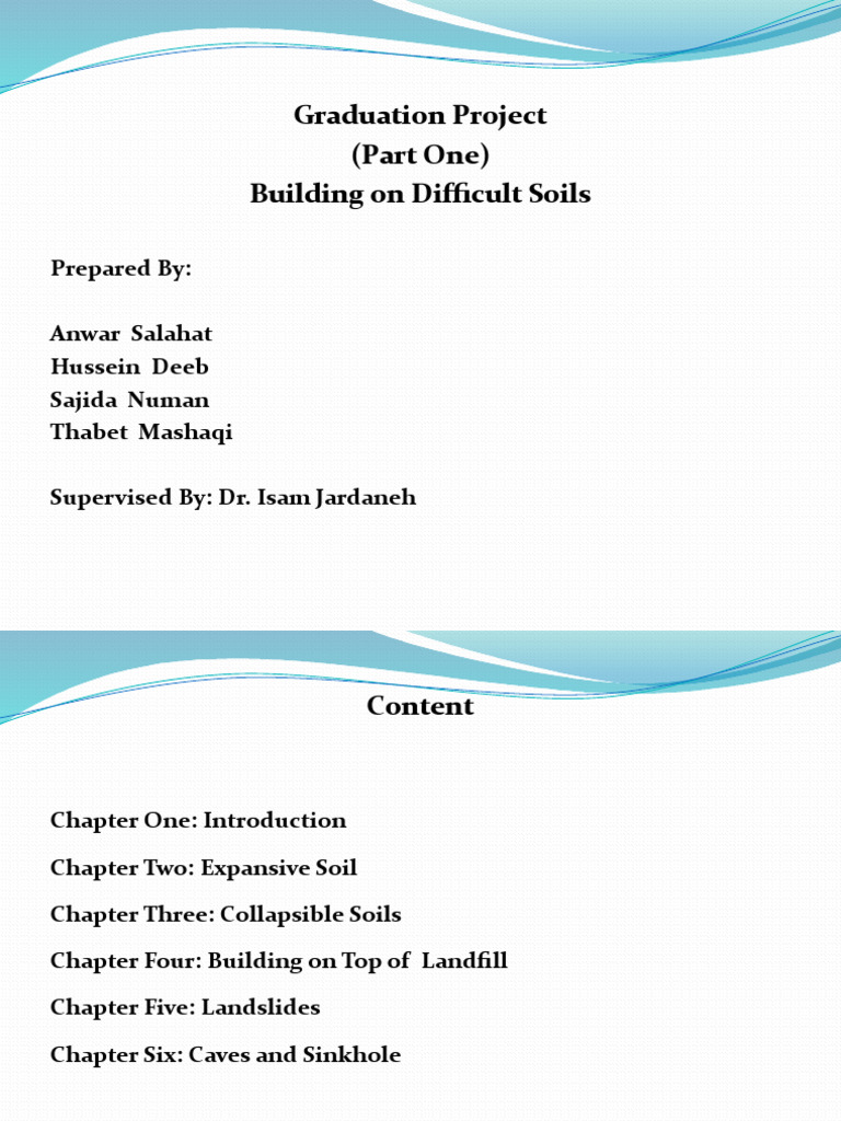 Presentaion Project11 | PDF | Sinkhole | Landfill