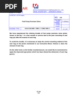 MAN Service Letter | PDF | Valve | Pump