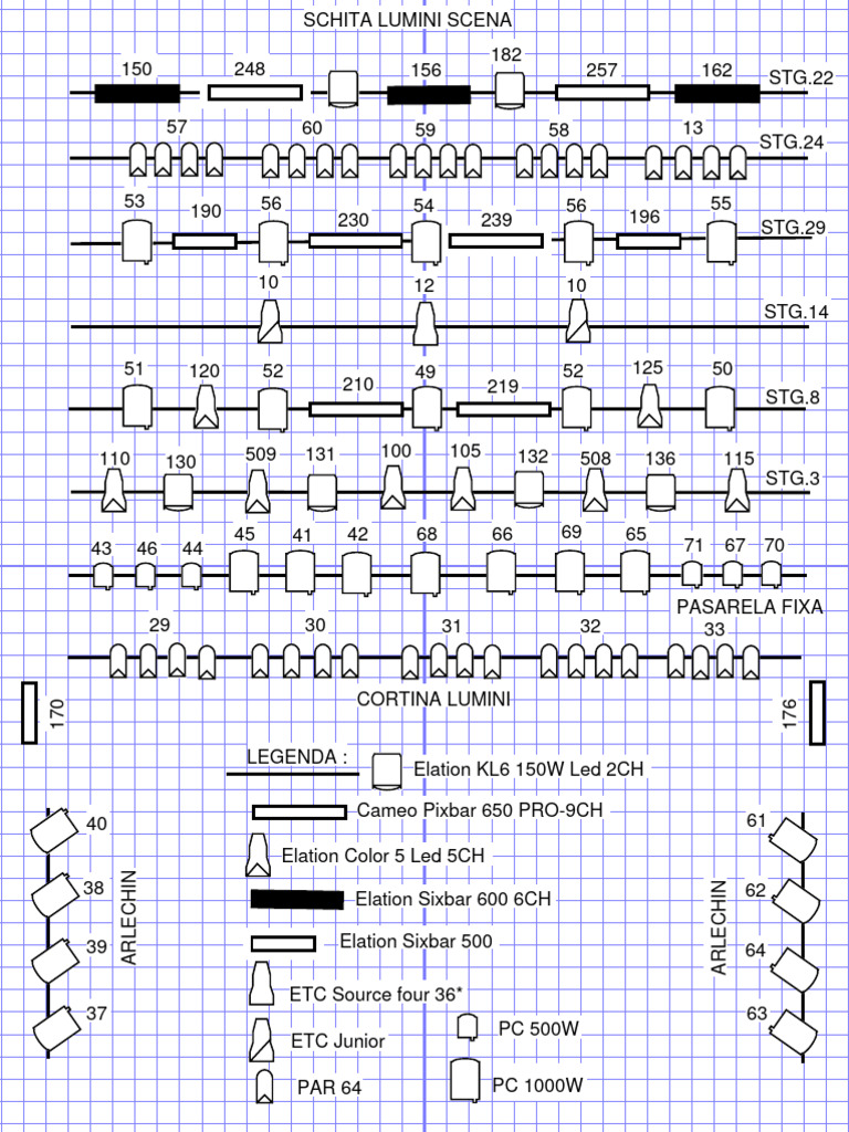 Schita Lumini Scena | PDF
