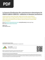 Test de cloches : évaluation de négligence | PDF | Système de référence ...
