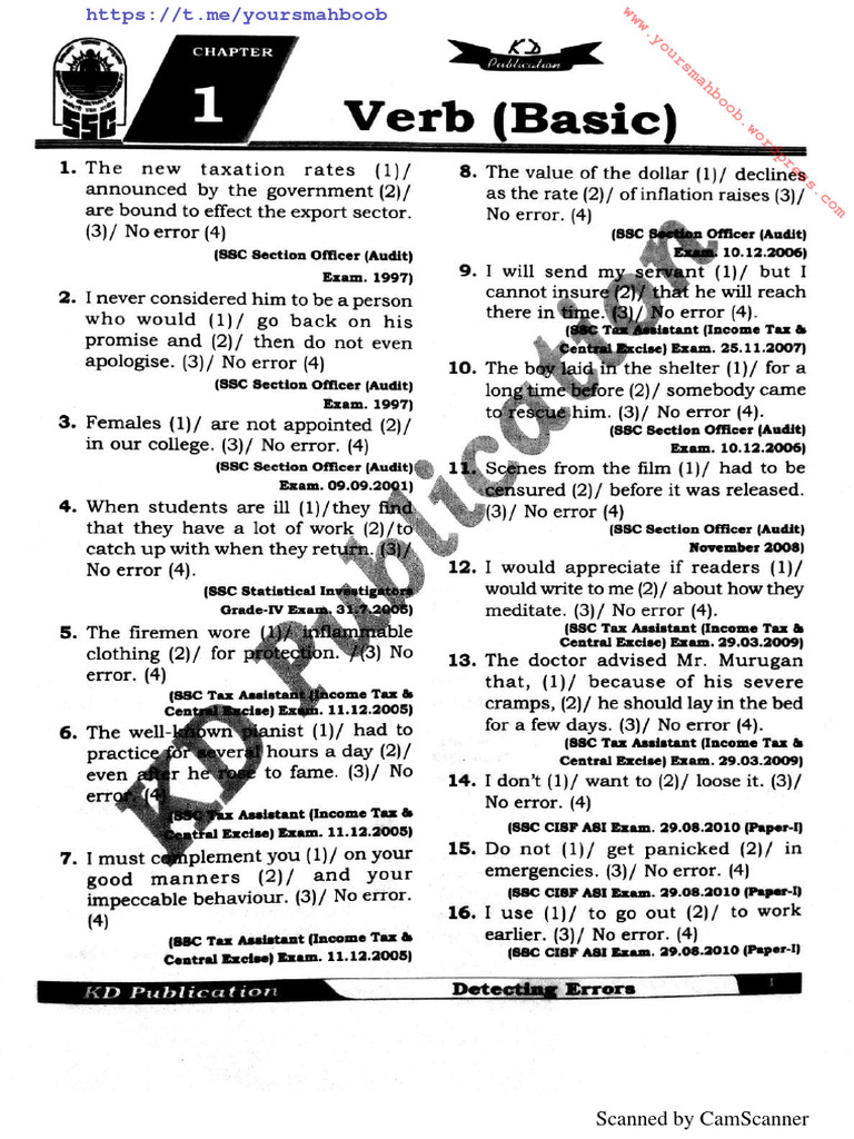 1000 Detecting Errors Pdf Download By Neetu Singh Kd Campus Pdf