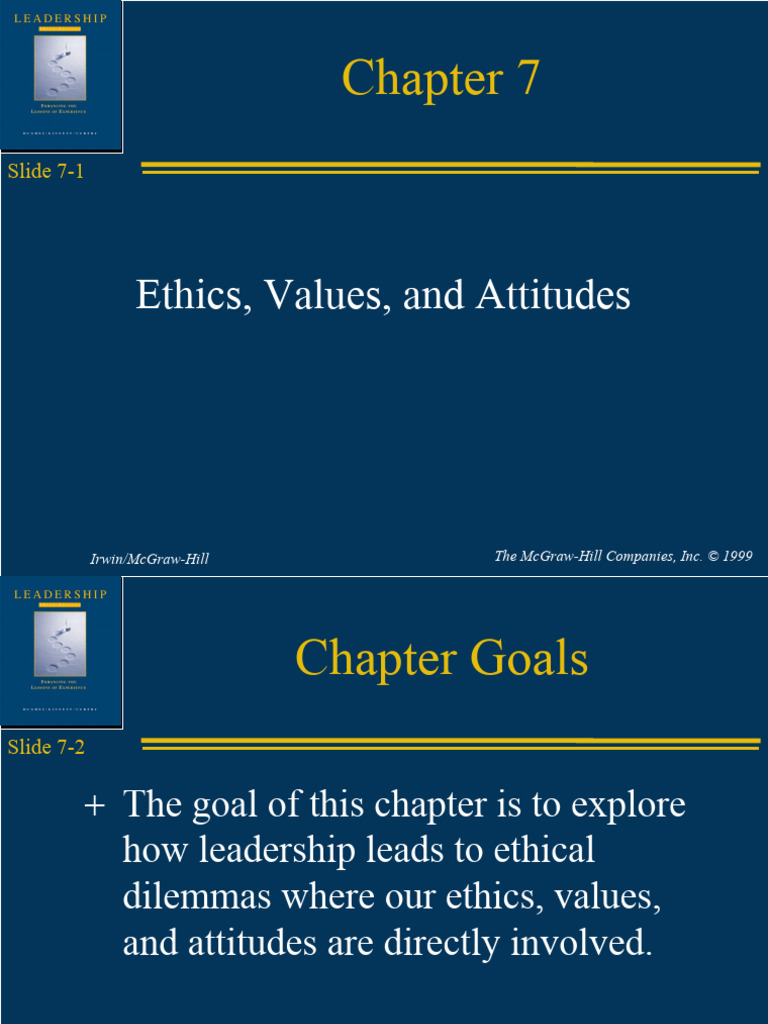 Chap 07 | PDF | Attitude (Psychology) | Conscience