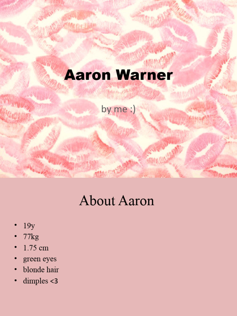 Aaron Warner | PDF