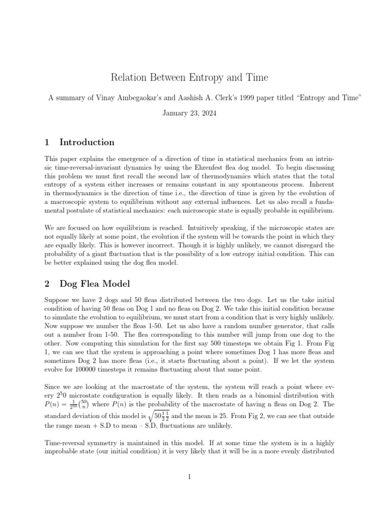 PHYS3200Y | PDF | Entropy | Statistical Mechanics