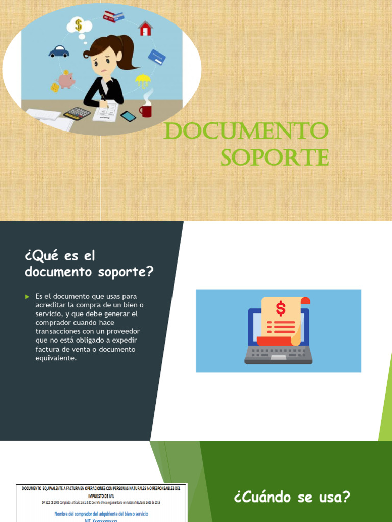 Documento Soporte | PDF | Factura