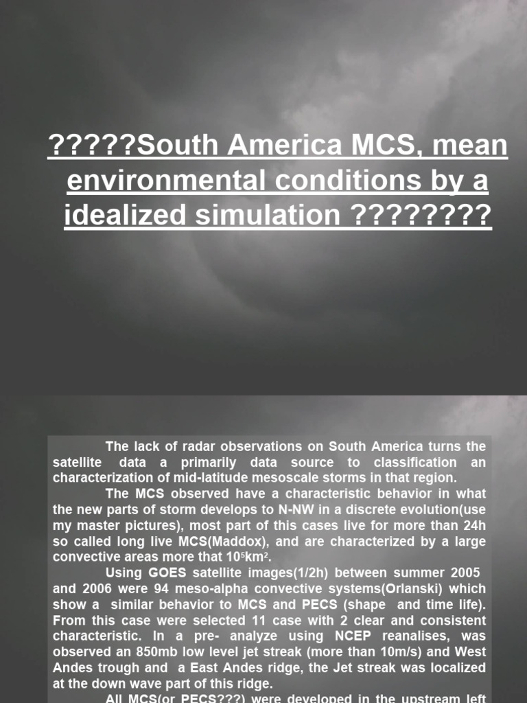 Presentation 1 | PDF | Precipitation | Applied And Interdisciplinary ...