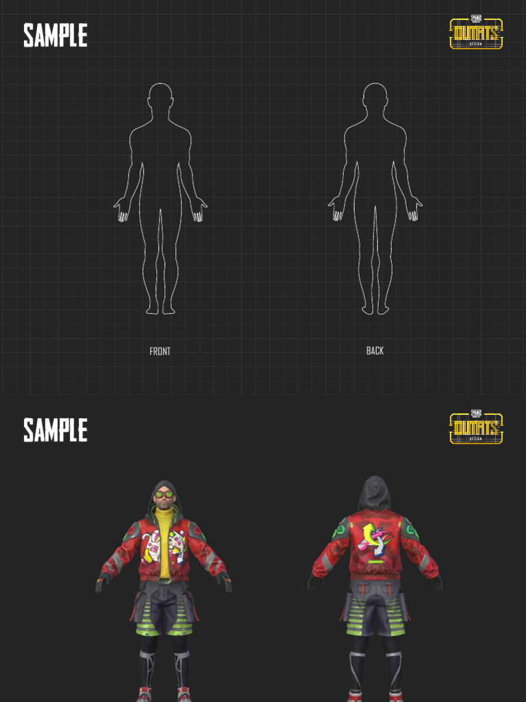 PUBG Mobile Outfits Design | PDF