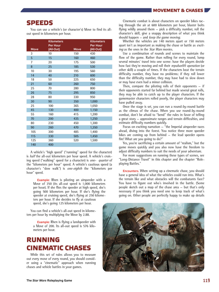 Vehicle Speed and Chase Mechanics | PDF