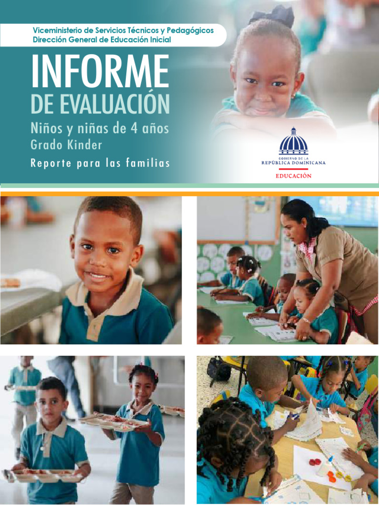 Informe 4 Anos FINAL 2023 | PDF | Evaluación | Aprendizaje