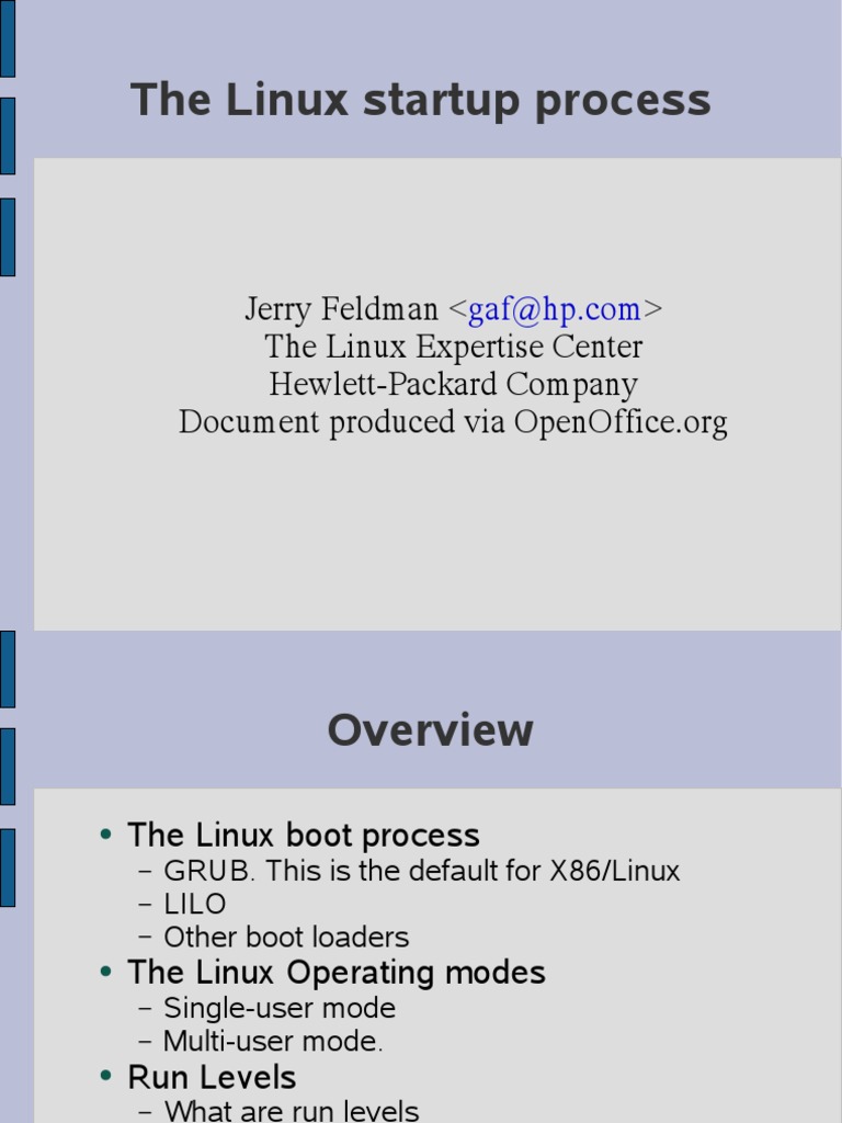 Linux Startup | Booting | Computer Architecture