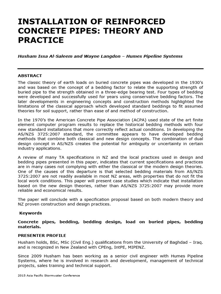 Husham Issa Al-Saleem | PDF | Pipe (Fluid Conveyance) | Specification ... Husham Issa Al-Saleem | PDF | Pipe (Fluid Conveyance) | Specification ...