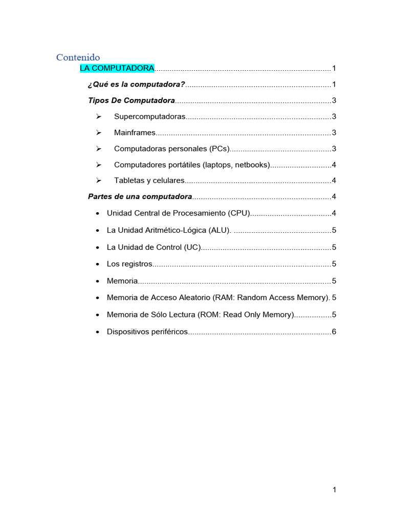 word informatica | PDF | Almacenamiento de datos de la computadora ...