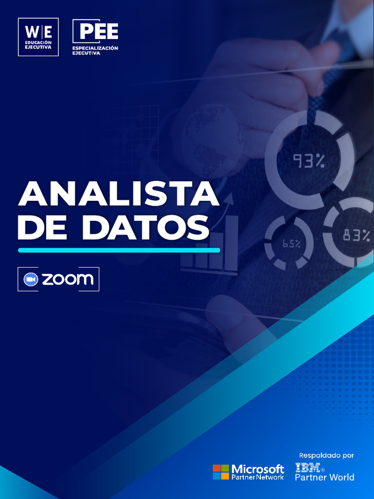 Brochure Pee Analista de Datos | PDF | Python (lenguaje de programación) | SQL