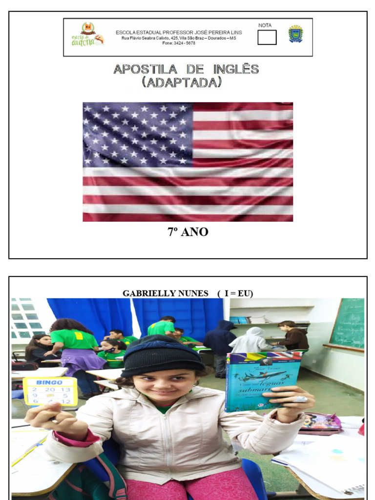 Apostila Ingles Adap. 7 Ano | PDF