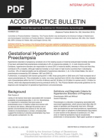 Acog Practice Bulletin Summary: Prelabor Rupture of Membranes | PDF ...