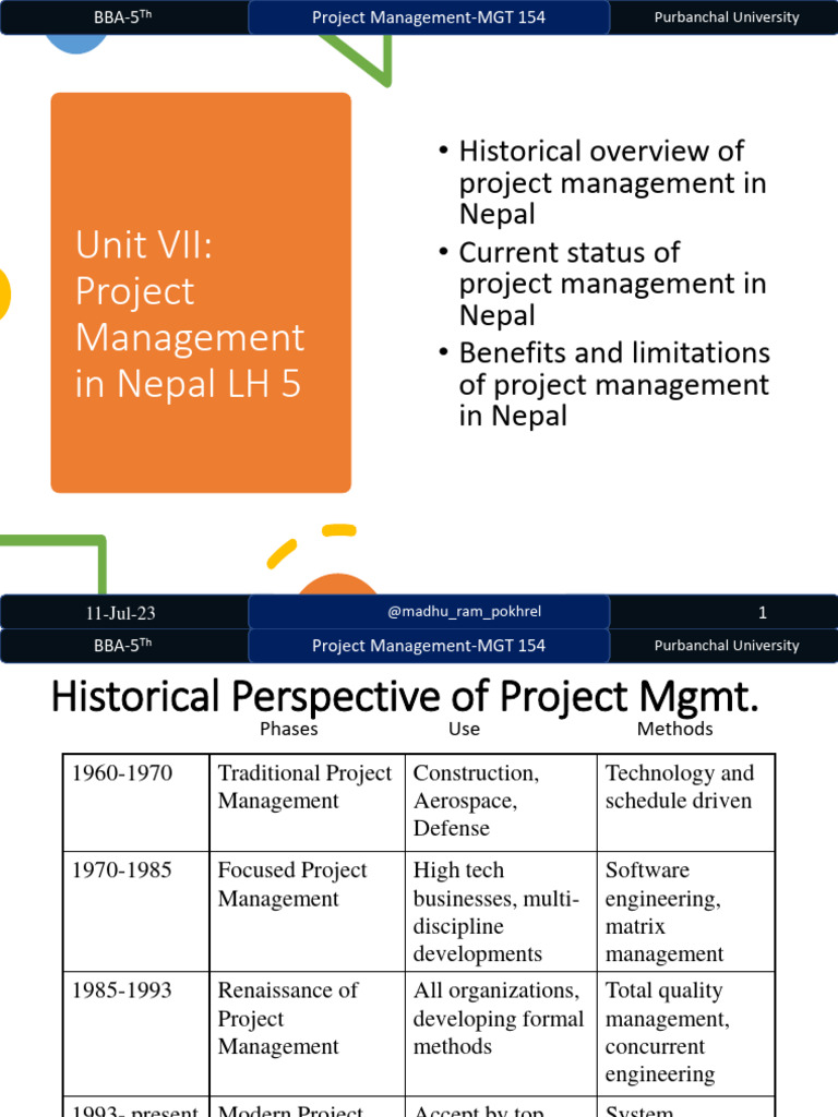 Chap-7, Project Management in Nepal | PDF | Project Management | Procurement