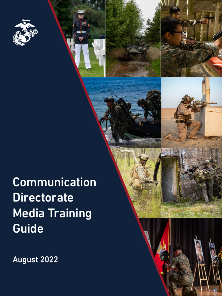 Comm - Dir - Media Training Guide, Aug 2022 | PDF | Communication | News