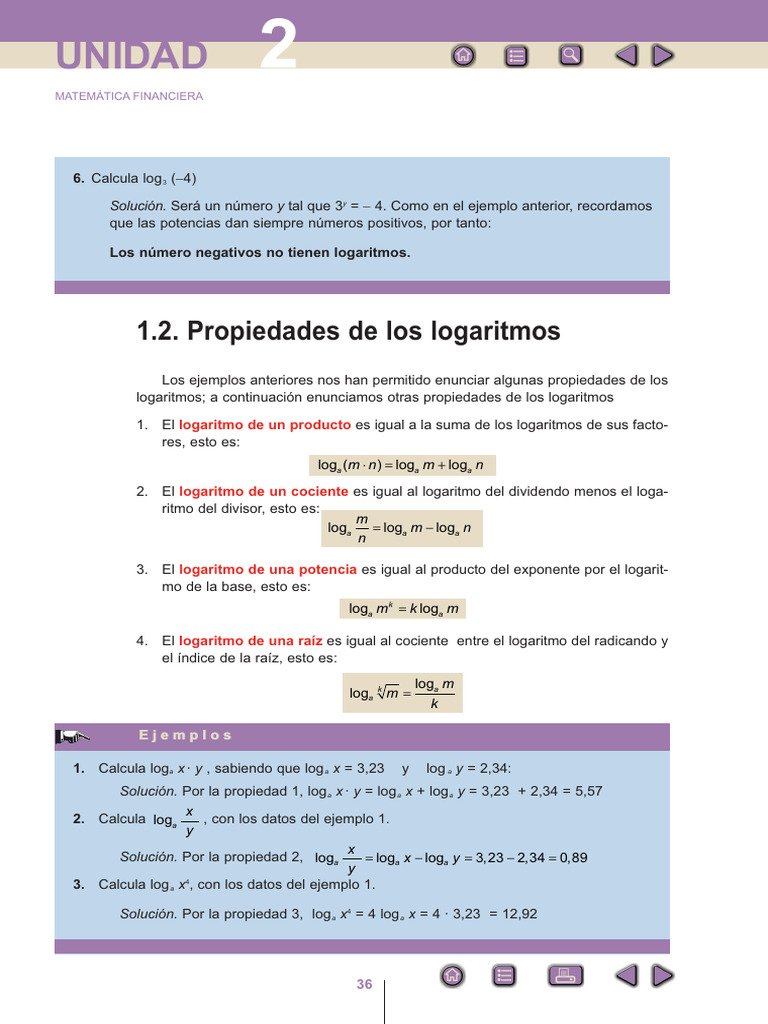 Libro Bach Mat1 CCSS-2 | PDF | Interés | Logaritmo