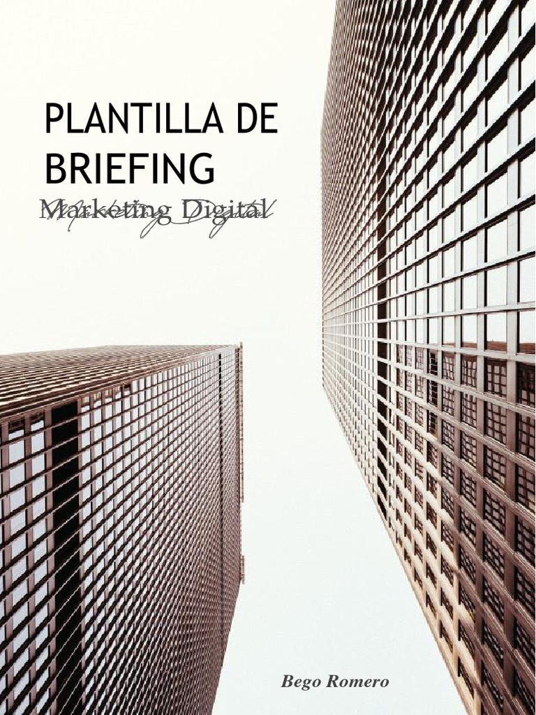 BRIEFING | PDF | Marketing | Business