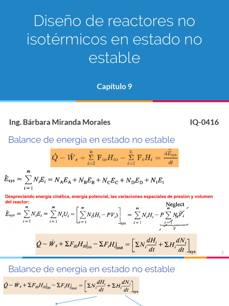 Cap 9 | PDF | Calor | Reactor Quimico