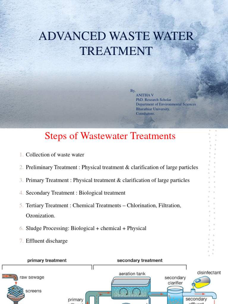 Advanced Wastewater Treatment Methods | PDF | Sewage Treatment | Adsorption