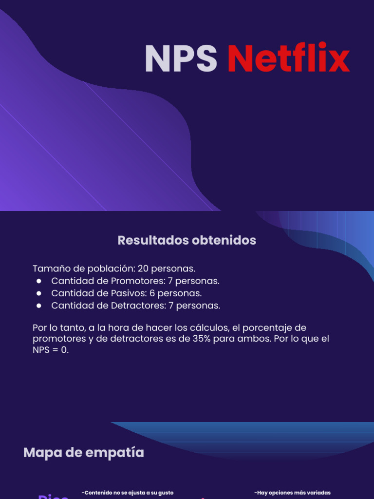 NPS Netflix | PDF