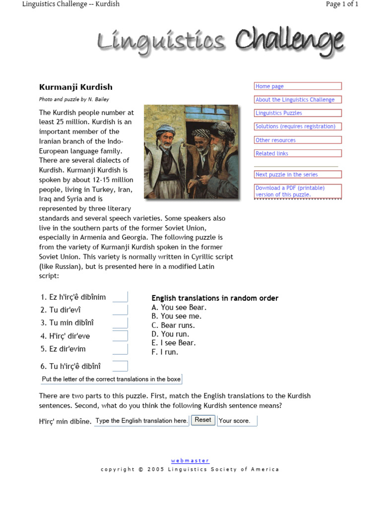 Kurdish | PDF | Human Communication | Languages