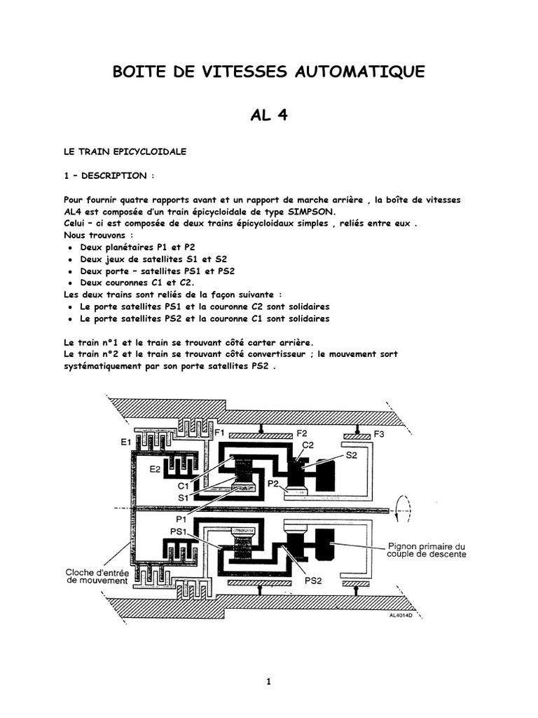 Bva Al4 | PDF | Véhicules | Machine