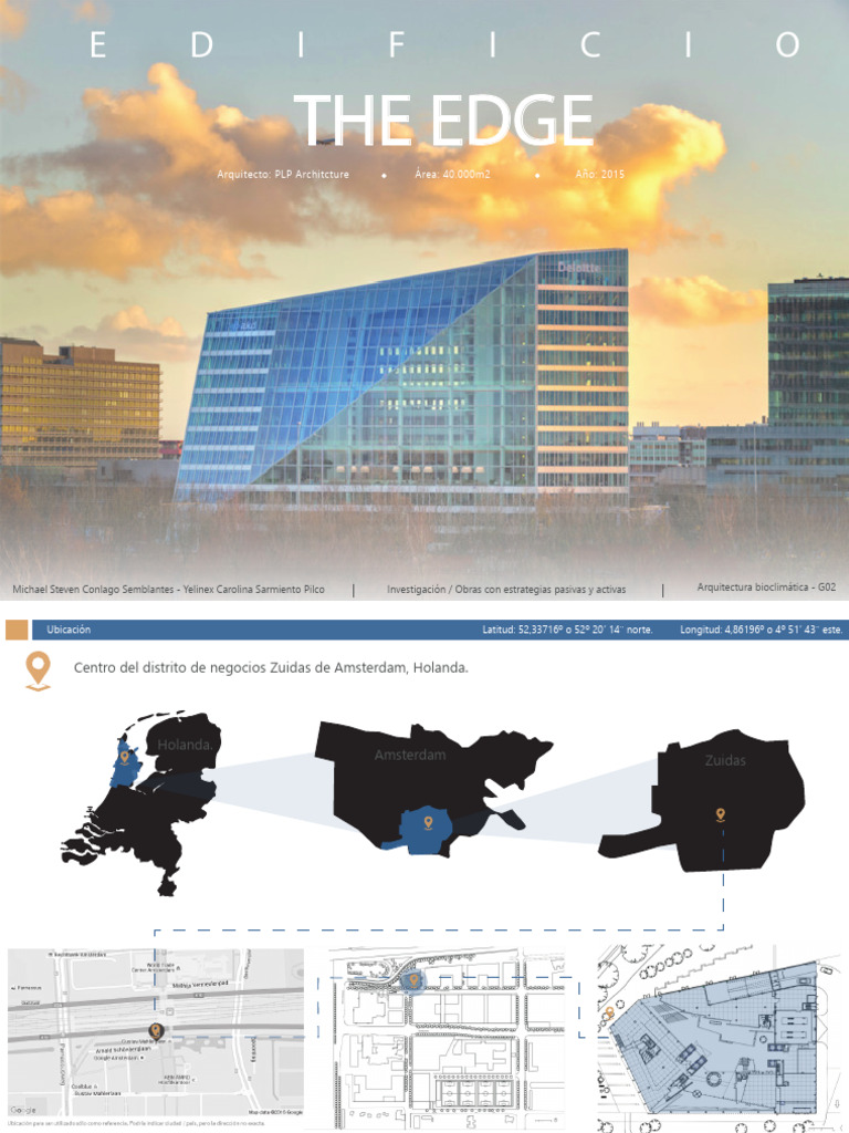 Edificio EDGE | PDF | Energía solar | Sustentabilidad