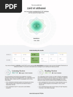 English Speaking Test - EF SET | PDF | Career & Growth