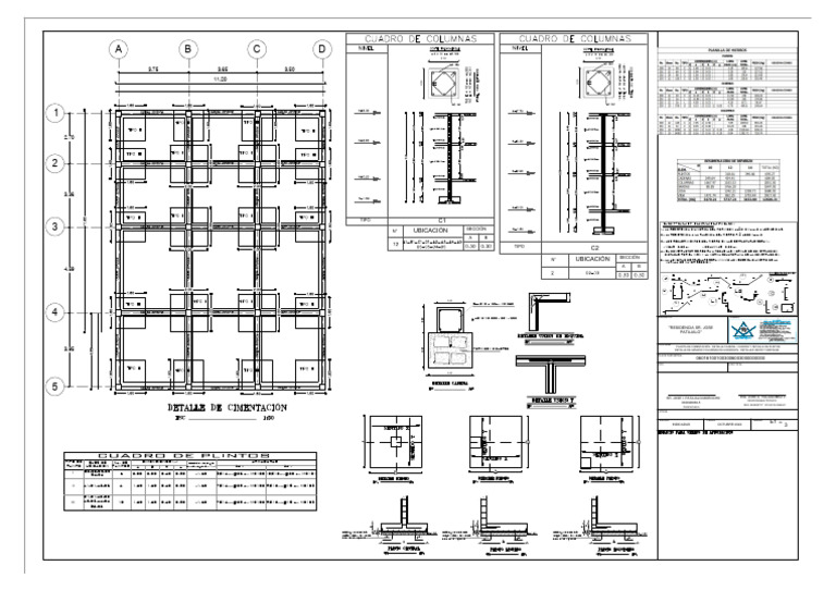 Plano Estructural Sr. Patajalo - Final-Lam-001 | PDF | Construyendo tecnología | Diseño ...