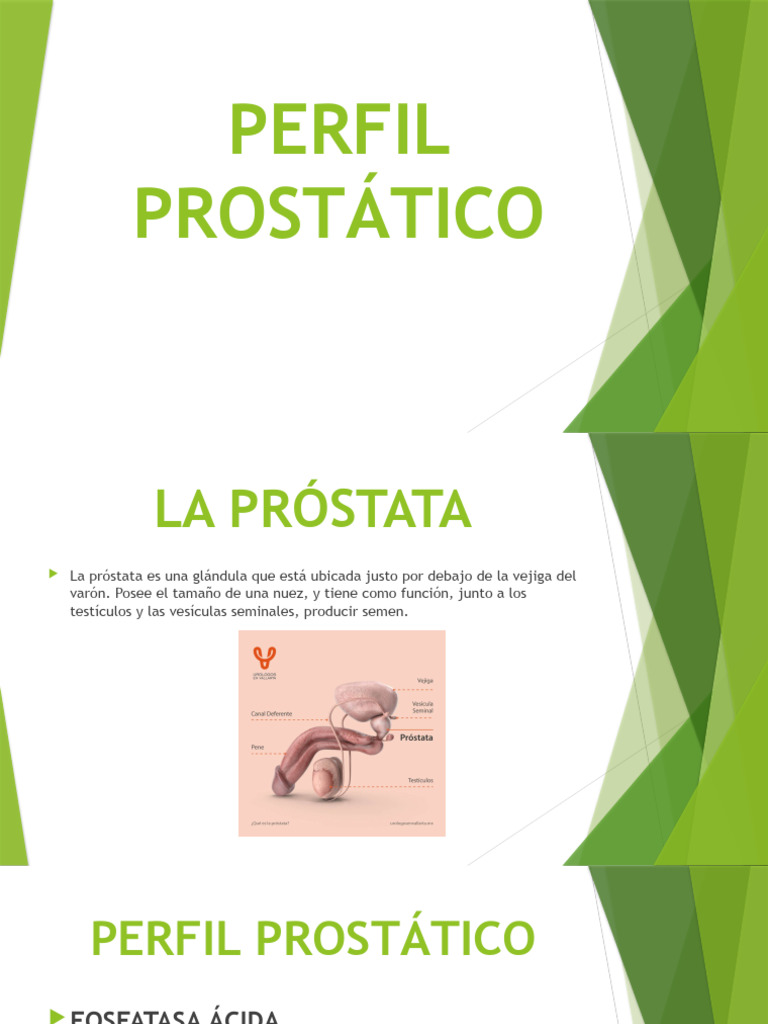 PERFIL PROSTÁTICO | PDF | Antígeno específico de la próstata | Cancer ...