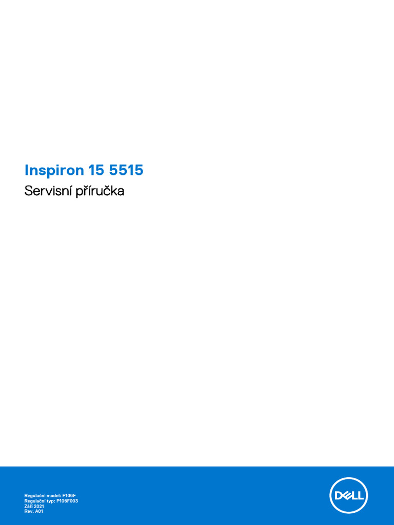 Inspiron 15 5515 Laptop Service Manual Cs CZ | PDF
