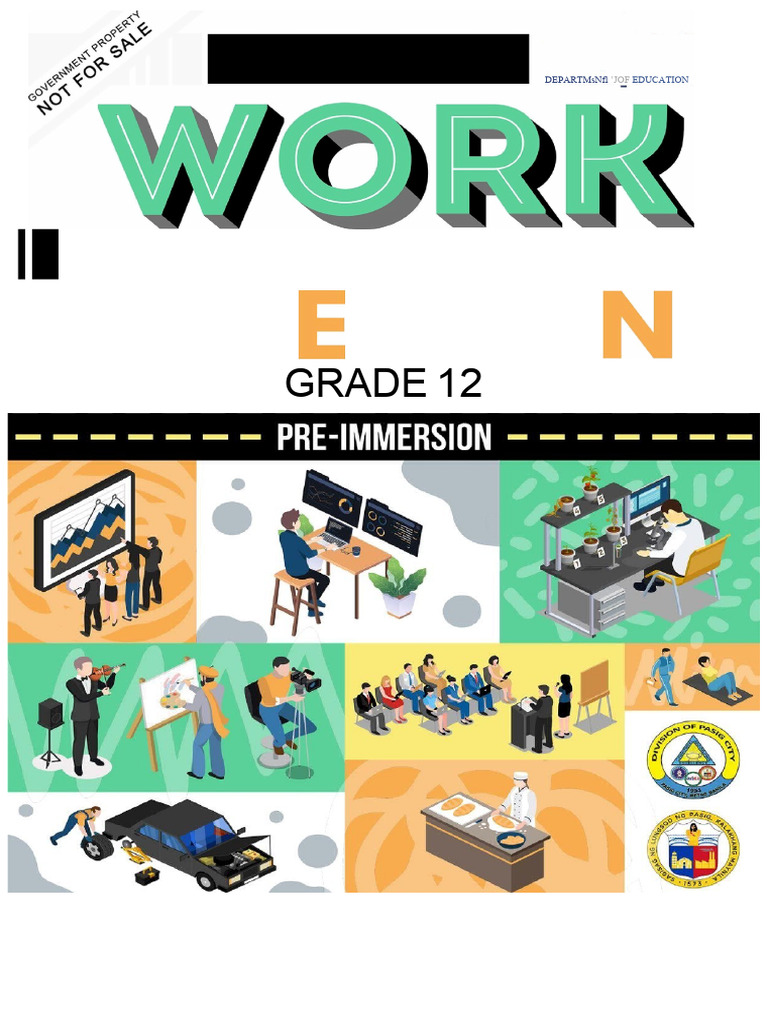 Pre-Immersion12 - Q 3 - SLM 1 | PDF | Learning | Curriculum