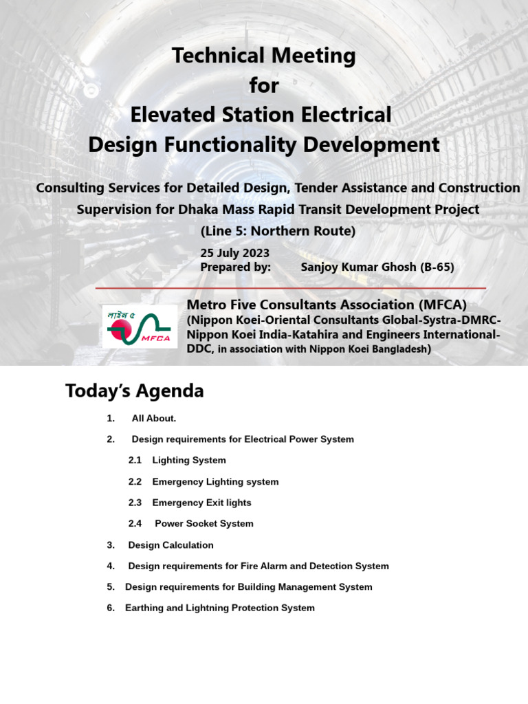 Electrical System - Technical Meeting - Design Functionality ...