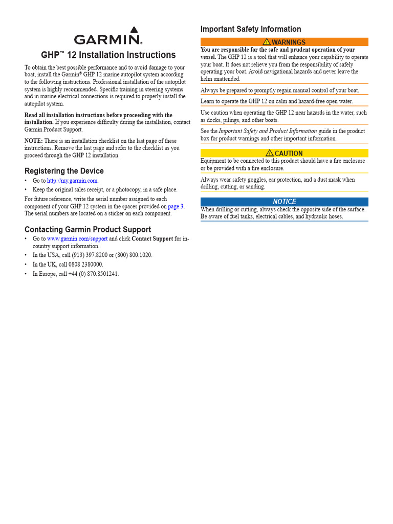 GHP 12 Install en | PDF | Electrical Connector | Manufactured Goods