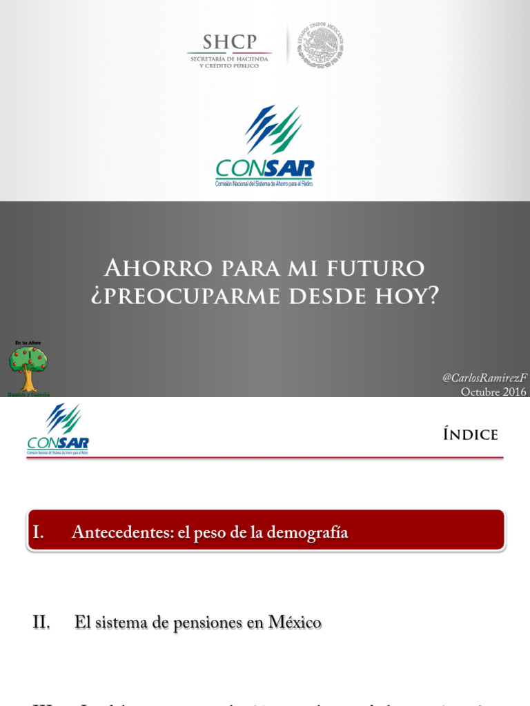 Consar Dirigida para Jovenes | Descargar gratis PDF | Pensión | Microeconomía