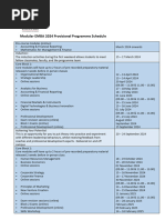 CPA PEP Schedule and Deadlines 2025 | PDF | Certified Public Accountant