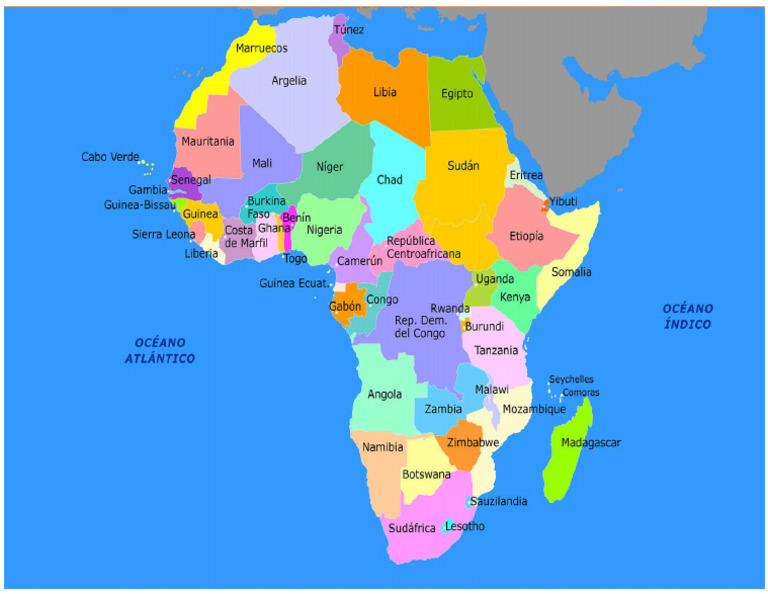 Mapa de Africa 2 | PDF