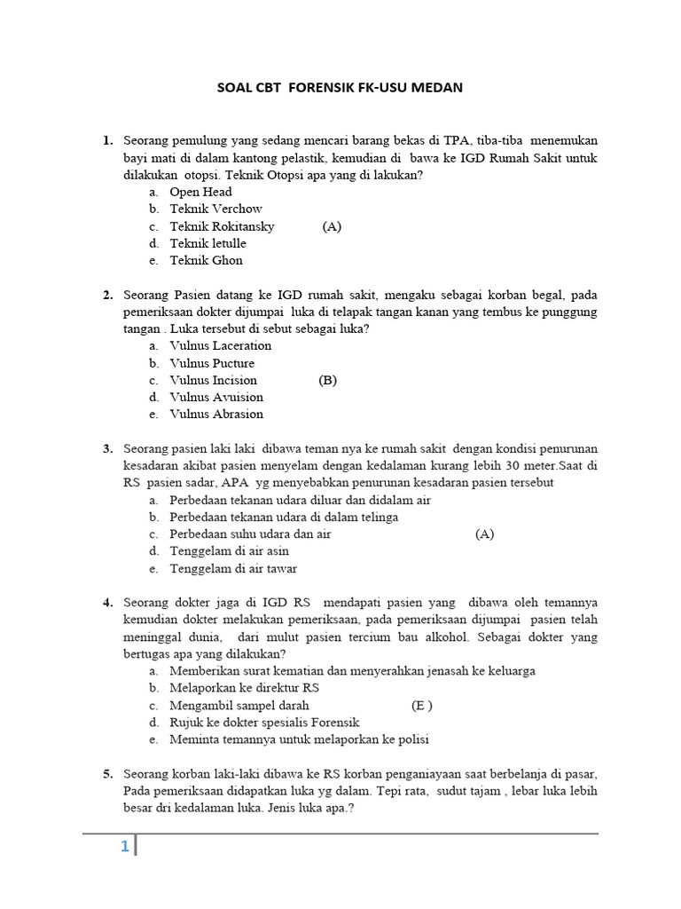 Soal 5 | PDF | Ilmu Sosial