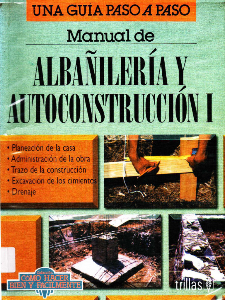 Luis Lesur Manual de Albanileria y Autoconstruccion I | PDF