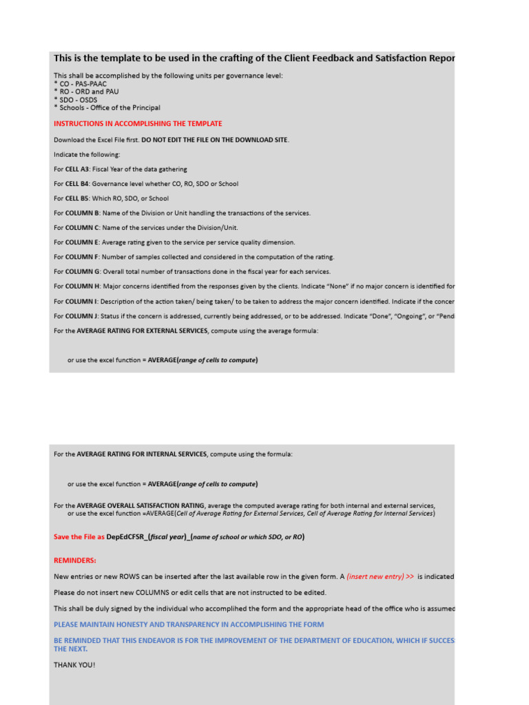 CCSR Template Whole Year 2023 Sdo Davao Occi. | PDF | Reliability Engineering | Computing
