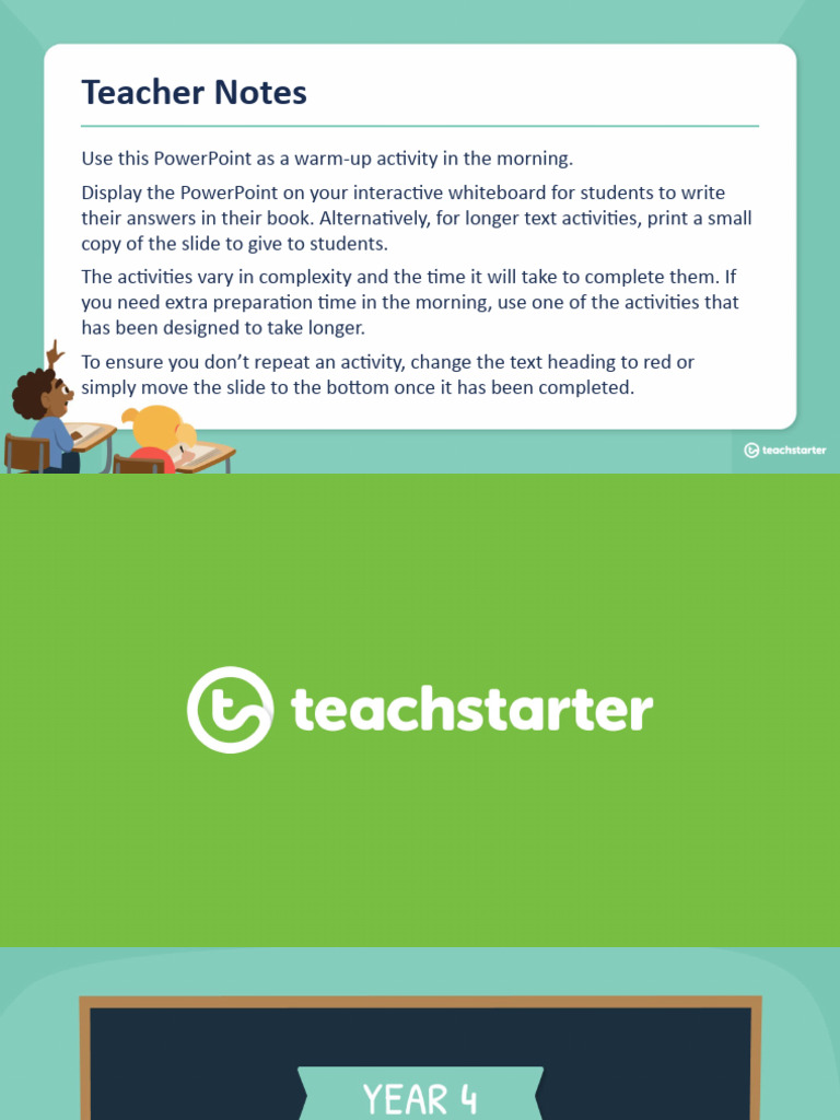 Literacy Warm Up | PDF | Word | Adjective